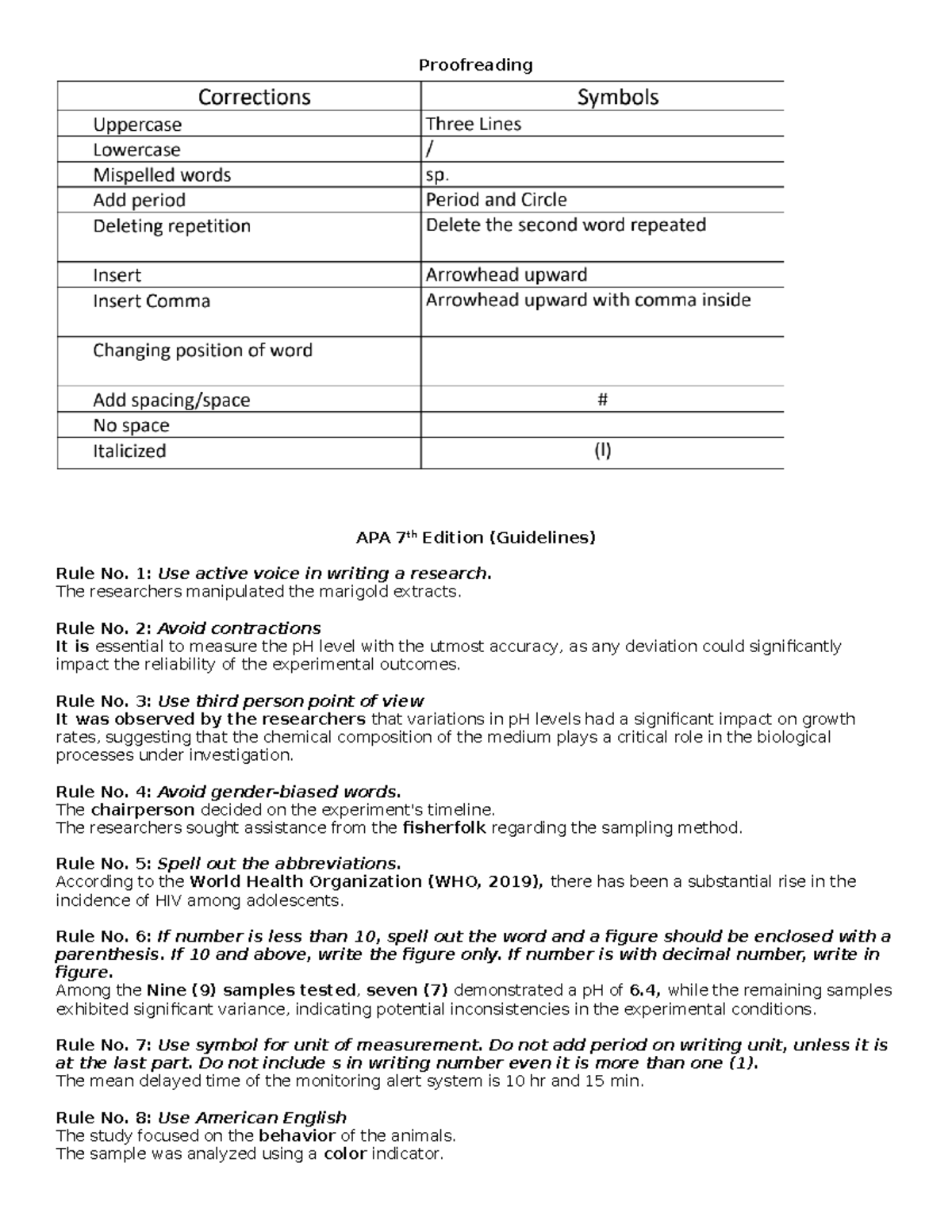 Proofreading Citation - Proofreading APA 7th Edition (Guidelines) Rule ...