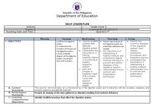 371847336 Daily Lesson PLAN IN Disaster Readiness AND RISK Reduction ...