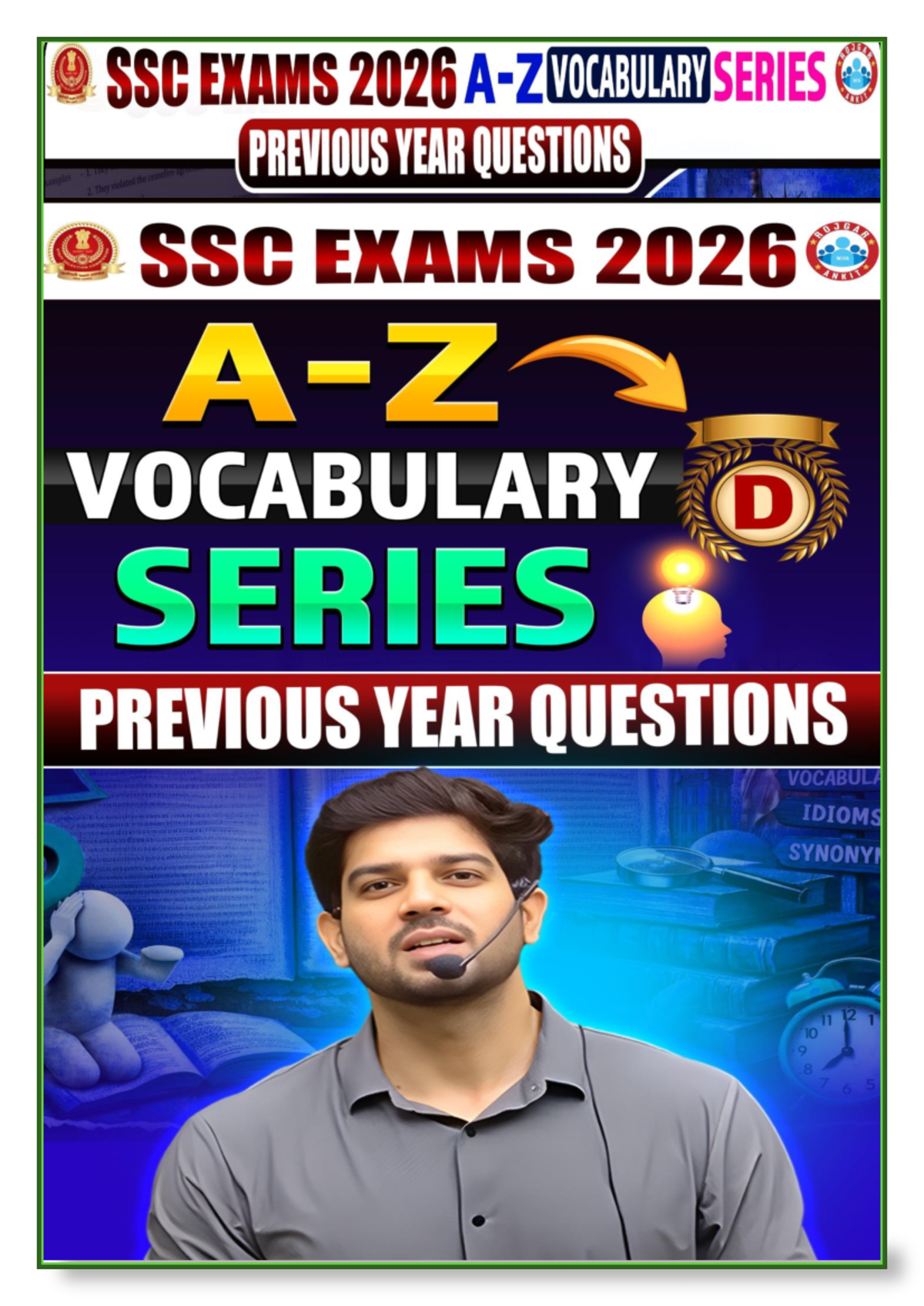 D Word Synonyms Class 04 (A-Z Vocabulary) - CGL & MTS - Studocu