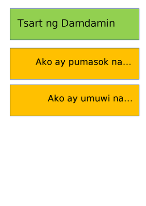 Pamantayan sa Pangkatang Gawain - Kinder lesson plan - Magpili sang ...
