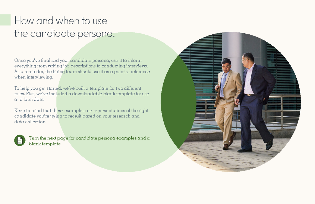 Candidate-persona-templates - Turn the next page for candidate persona ...