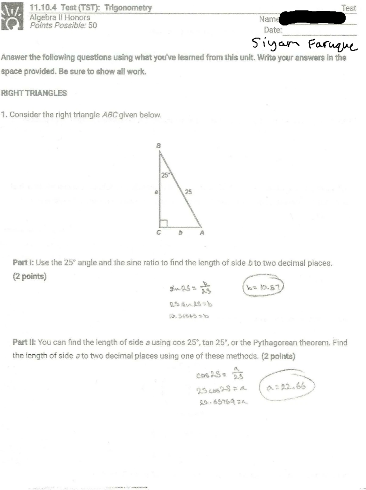 Algebra II Honors 10.7 Practice: Statistical Truth or Fiction Retake ...
