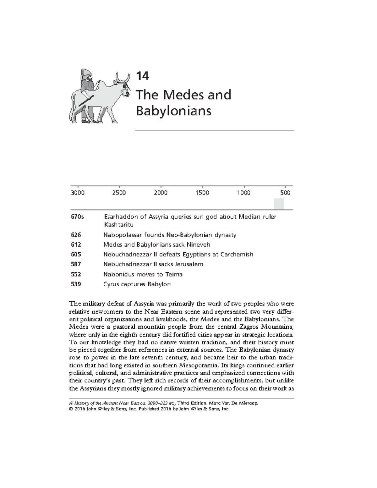 The Medes and Balonians: Key Events in Ancient Near East History ...