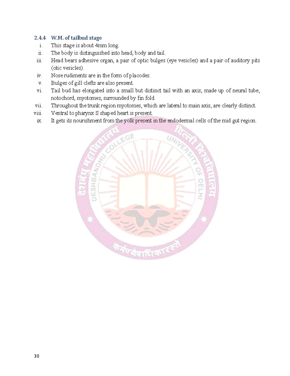 Tail Bud Stage of Frog Development - 30 W.M. Insights - Studocu