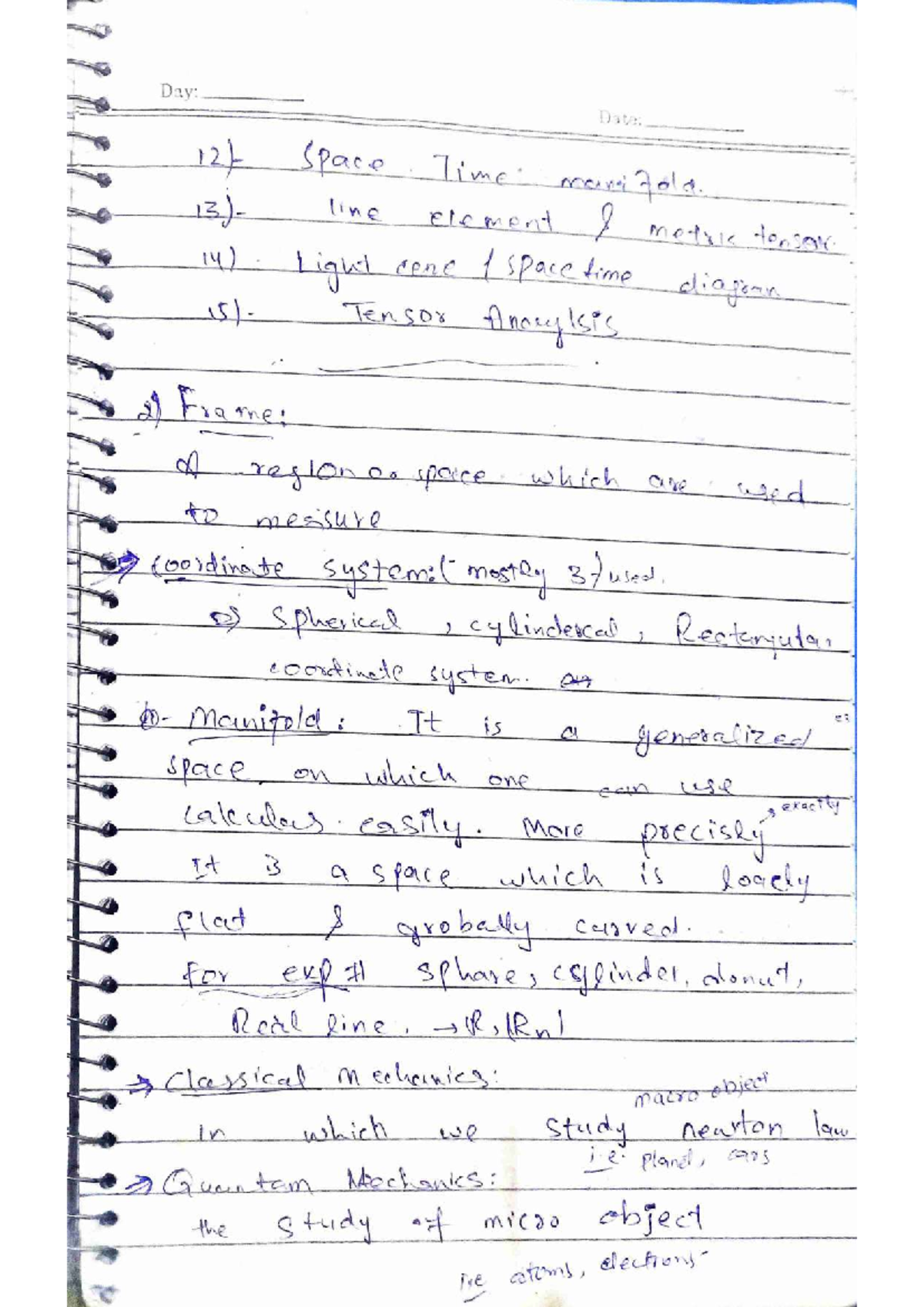 ACC4 L4 Final Exam Study Notes on Motion and Relativity - Studocu