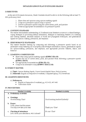 4A's Lesson PLAN IN MATH 5 LCM - I. OBJECTIVE: At the end of a 50 ...