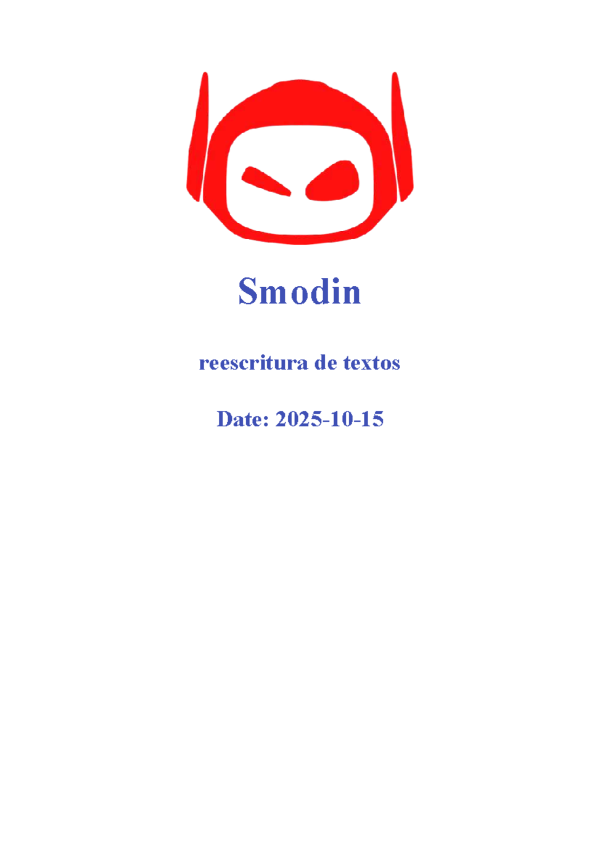 Smodin: Reescritura de Textos - Guía de Estudio - Studocu