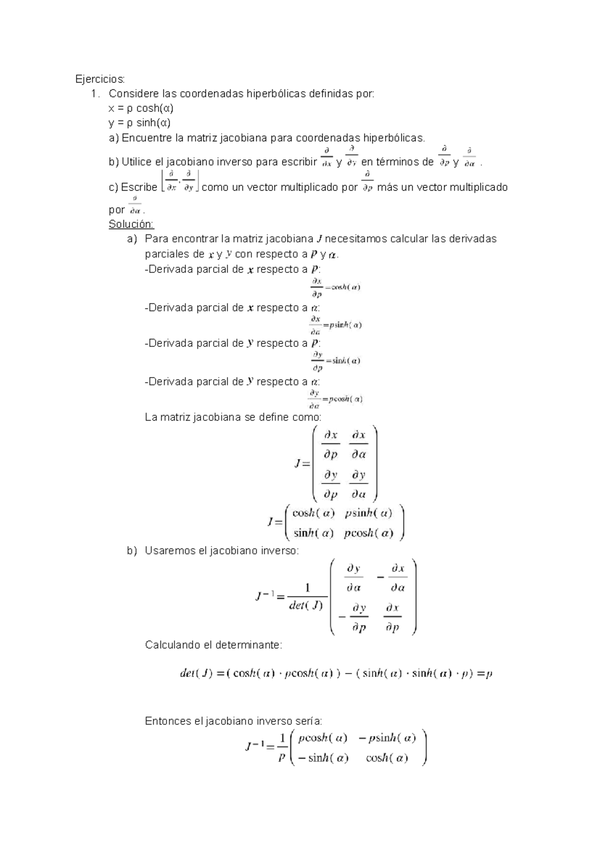 Ejercicios de Ecuaciones Diferenciales y Transformadas - MAT101 - Studocu