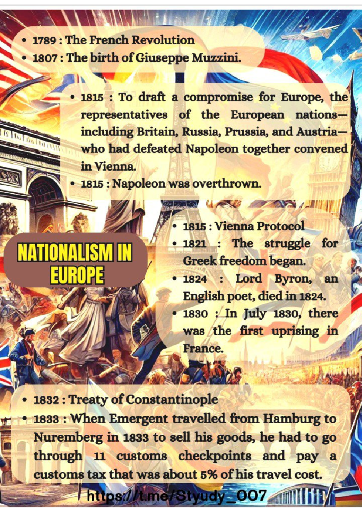 History Important Dates: Key Events for Class 10 Study X - Studocu