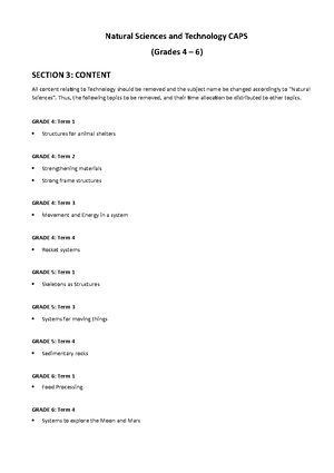 NST grade 6 Learner guide - Natural Sciences and Technology Grade 6-A ...