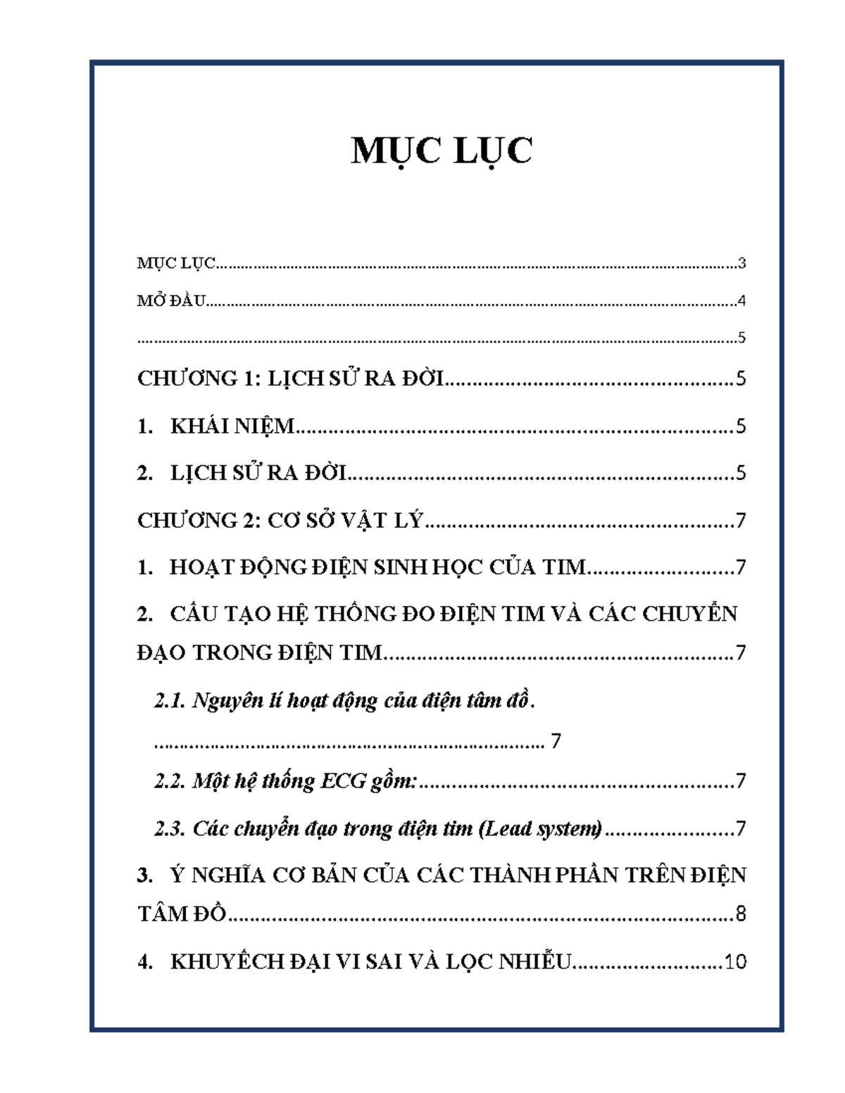 Phương Pháp Điện Tim (ECG) - Tài Liệu Học Tập Môn Y Học - Studocu