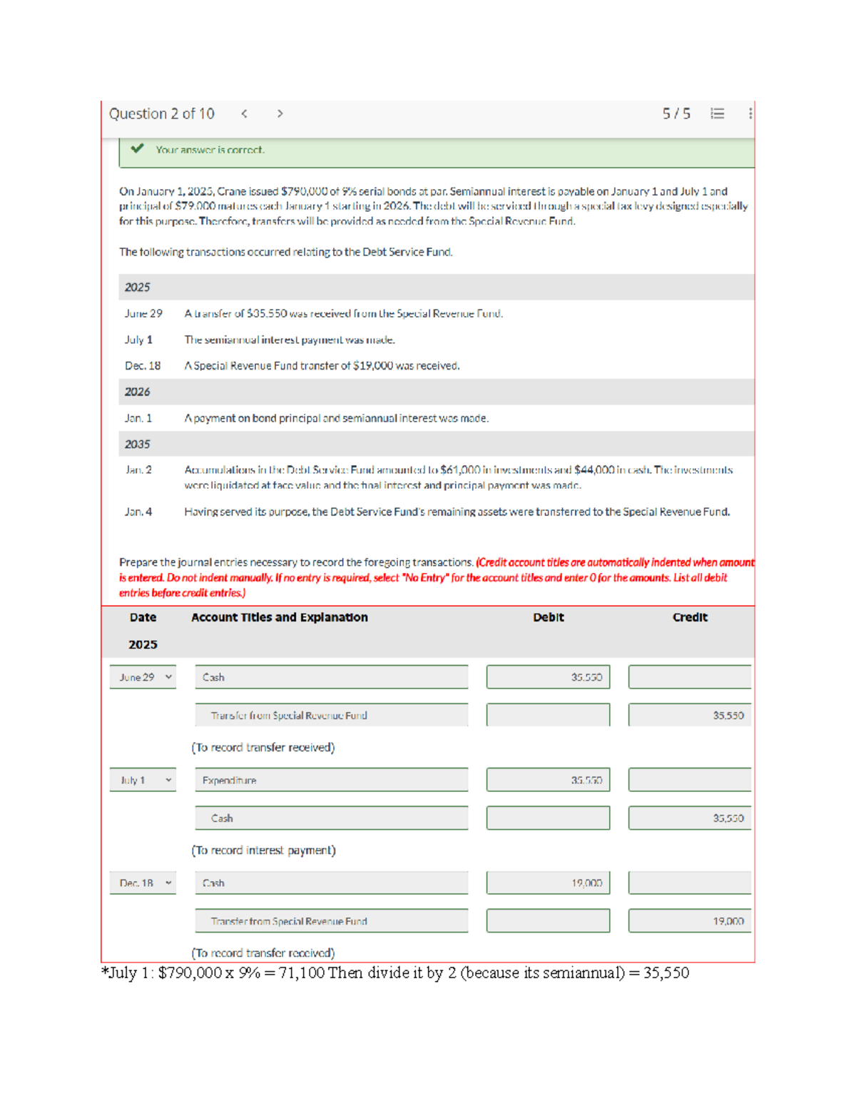 Module 6 Problem Set Q2: Semiannual Interest Calculations and Fund ...