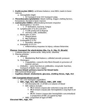 Anatomy Reflection - 1 Anatomy Reflection Organs and Their Secondary ...