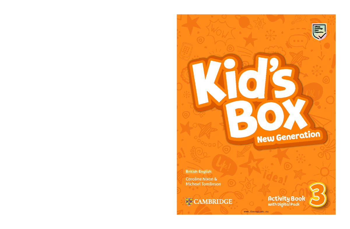 CMYK Kids Box New Generation Activity Book Level 3 A1 Movers - Studocu
