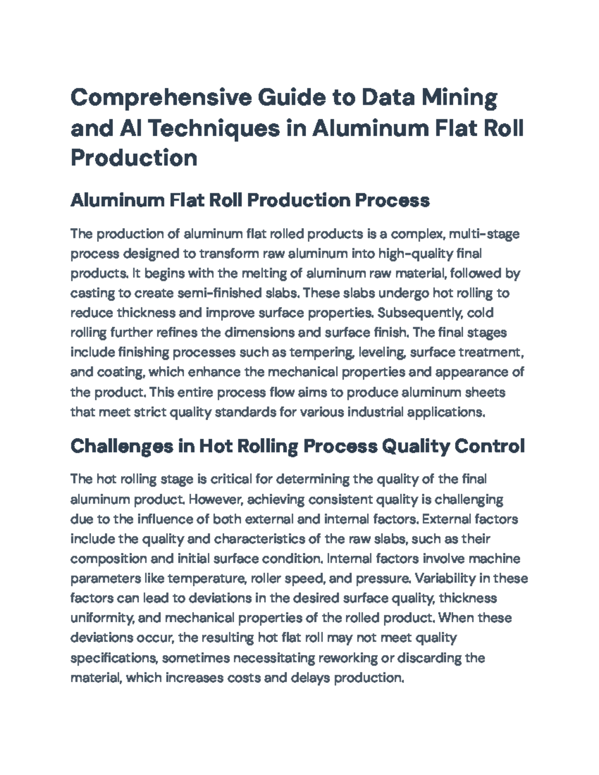 Comprehensive Guide to Data Mining & AI Techniques in ALUM 101 Production - Studocu