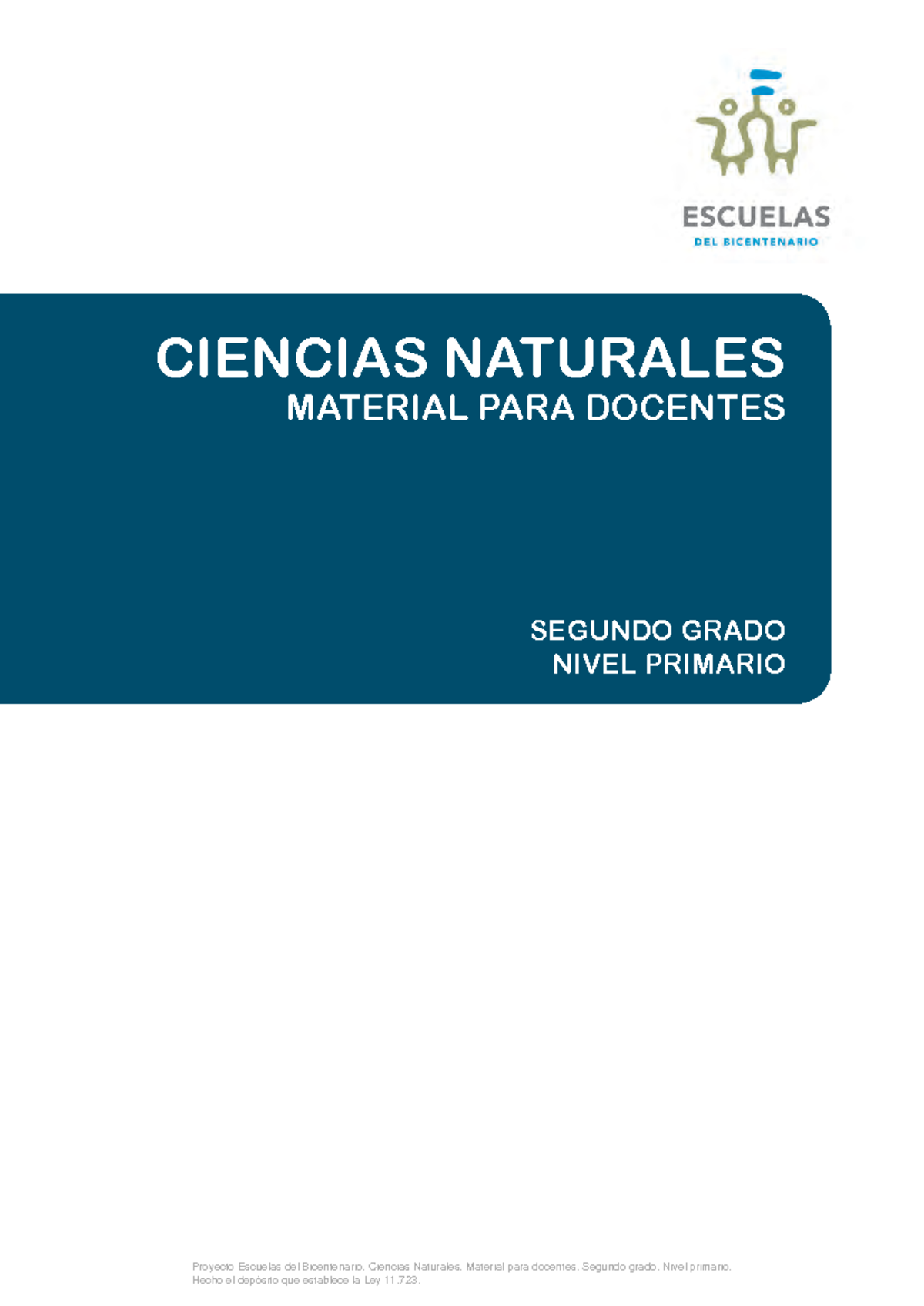 Planificación y Secuencias de Ciencias Naturales - 2do Grado - Studocu