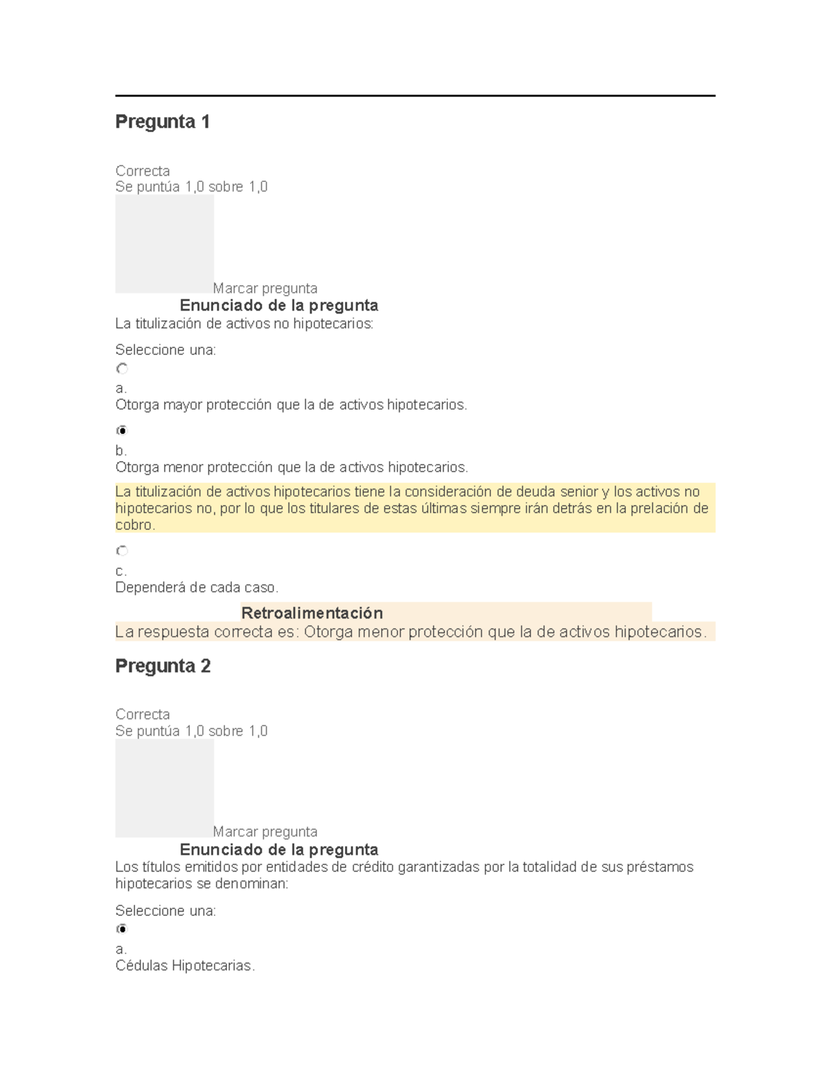 Evaluación 1 - Preguntas y Respuestas Clave sobre Finanzas - Studocu
