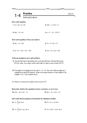 Honors Algebra 2 Unit 10 Test Review Practice Worksheets - Honors ...