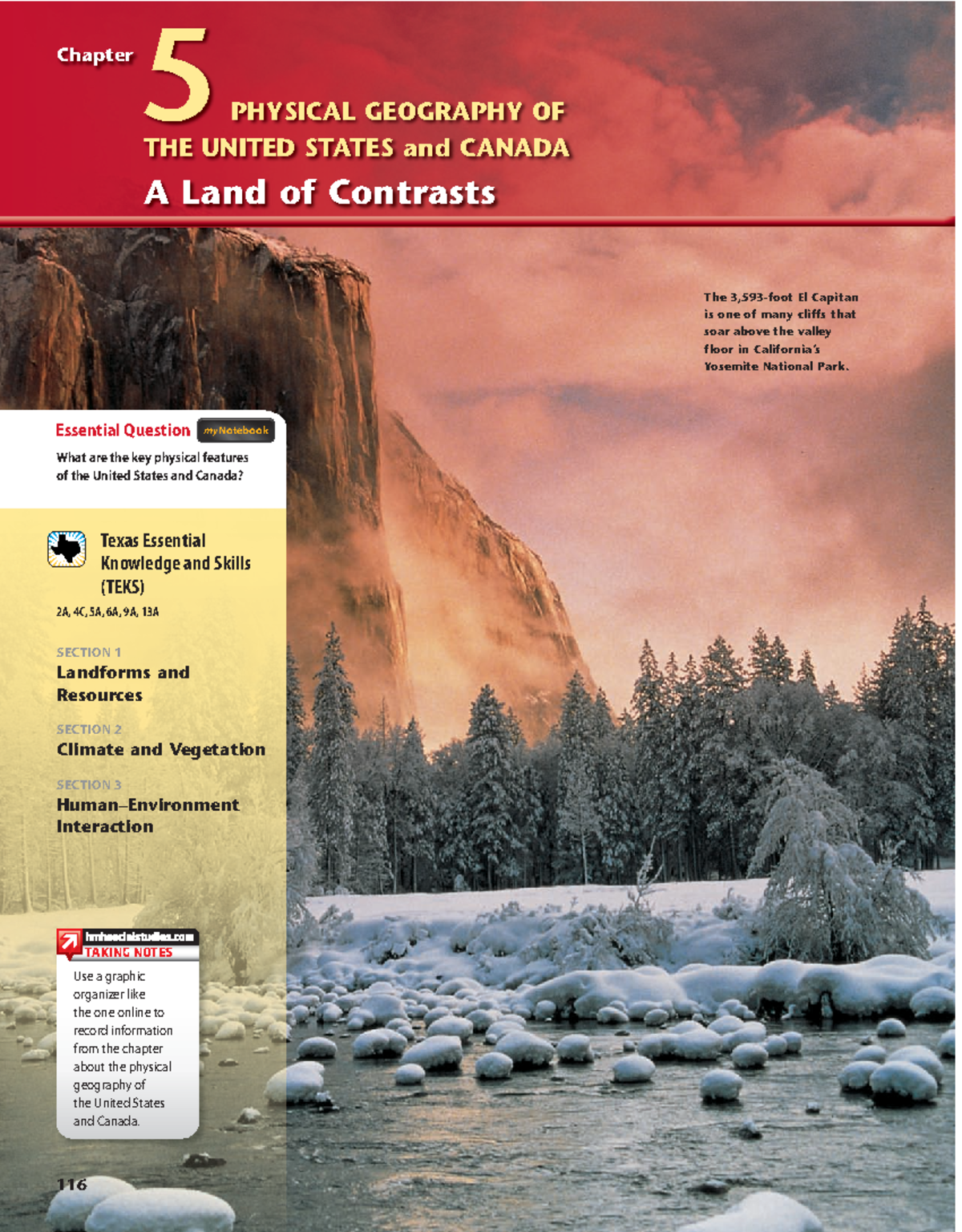 Chapter 5 - Contrasts in Physical Geography: US & Canada Overview - Studocu