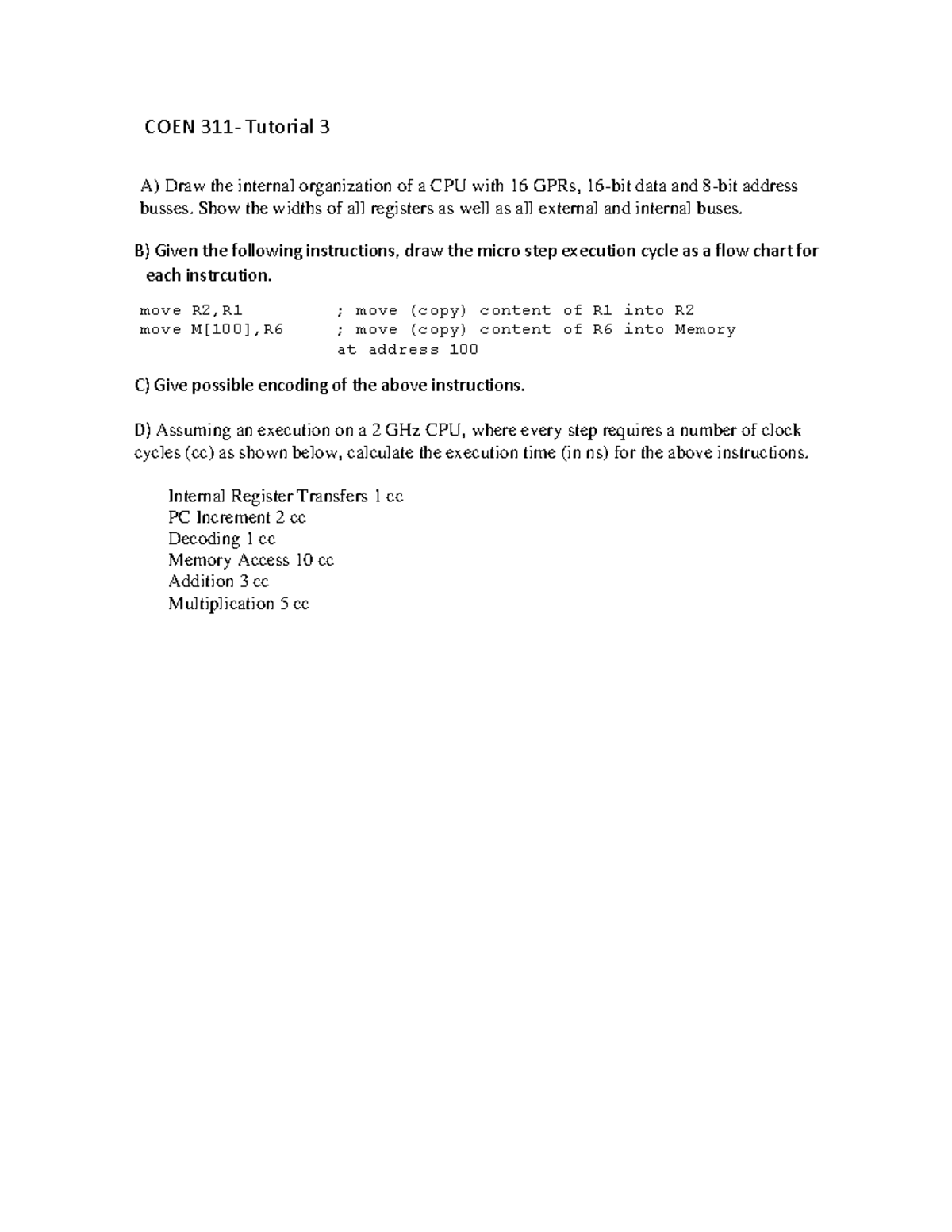 Tutorial 3 e7c57cc8d38a9fc5f0ec2273d5cffb63 - COEN 31 1 - Tutorial 3 A ...