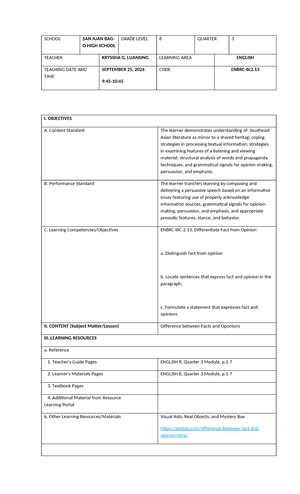 Detailed Lesson PLAN IN Mathematics 2 Unit Fraction - DETAILED LESSON ...