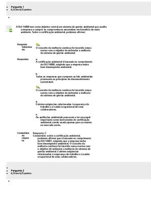Estudos Disciplinares Questionario 2 - E S T U D O S D I S C I P L I N A R E S Q U E S T I O N A ...