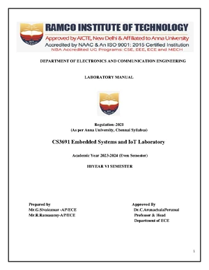 CCS339 Lab Manual - CCS339 CRYPTOCURRENCY AND BLOCKCHAIN TECHNOLOGIES ...