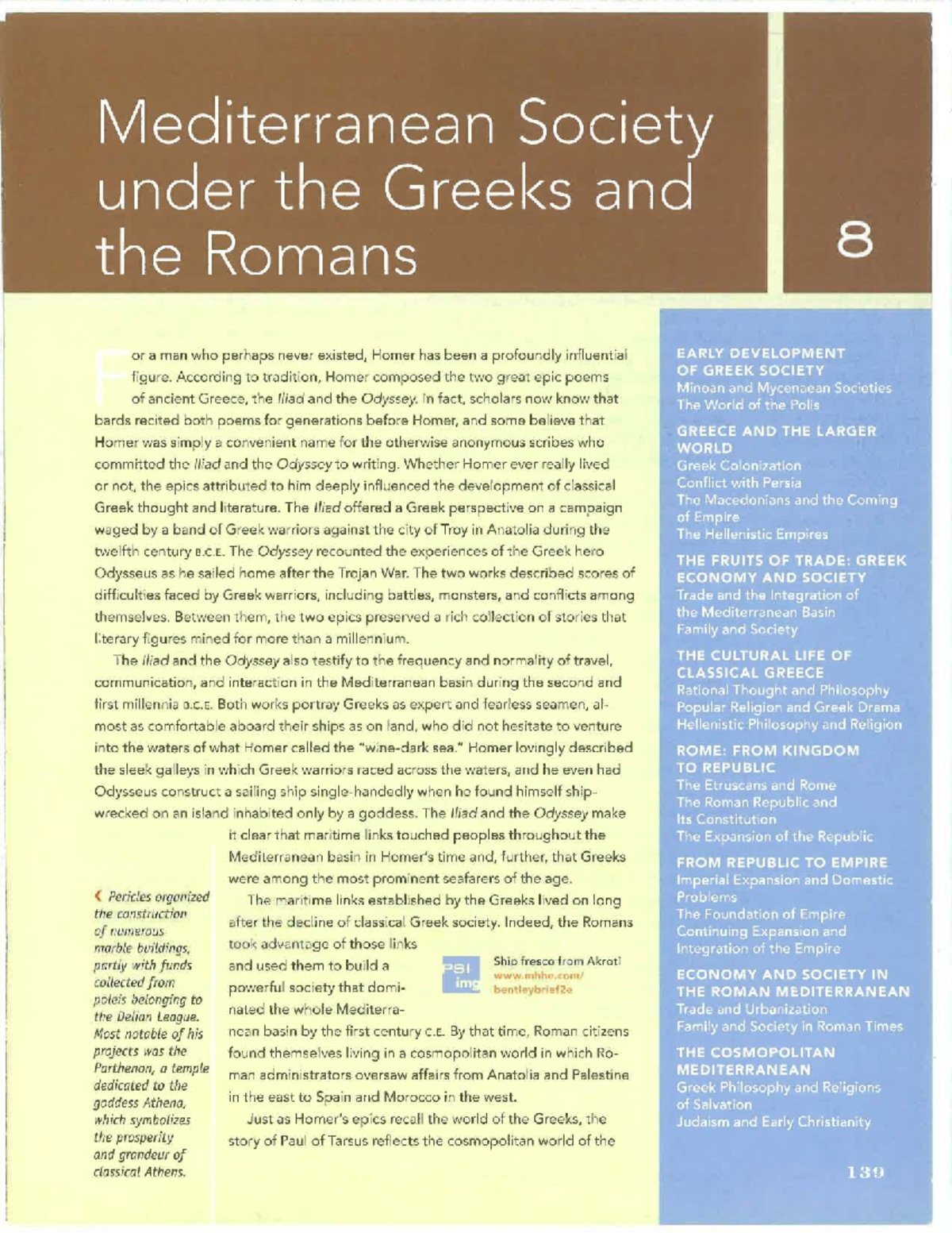 Final Exam Notes on Mediterranean Society (HIST 101) - Studocu