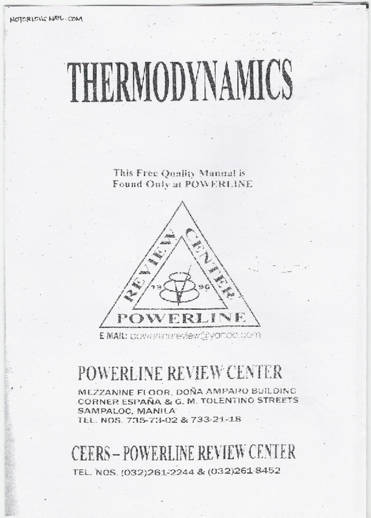 Thermodynamics 1-5 Lecture Notes and Key Concepts - Studocu