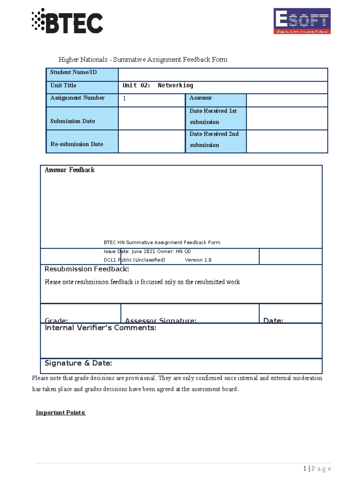 Networking Assignment Unit 02: LAN Design Implementation for Redco Developments - Studocu