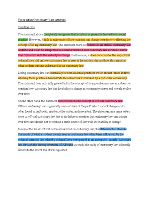 LAWS1011 - Wits University - Intro to Law - Studocu