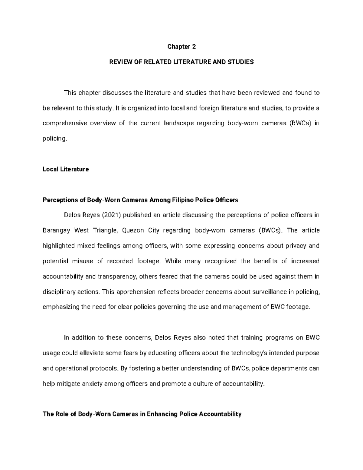 D2- Chapter-2-1 (part 2) - Chapter 2 REVIEW OF RELATED LITERATURE AND ...