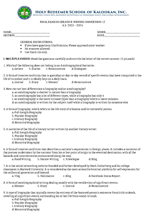 Creatwrit-PETA - ,.. - Creative Writing Performance Task: Scrapbook on ...