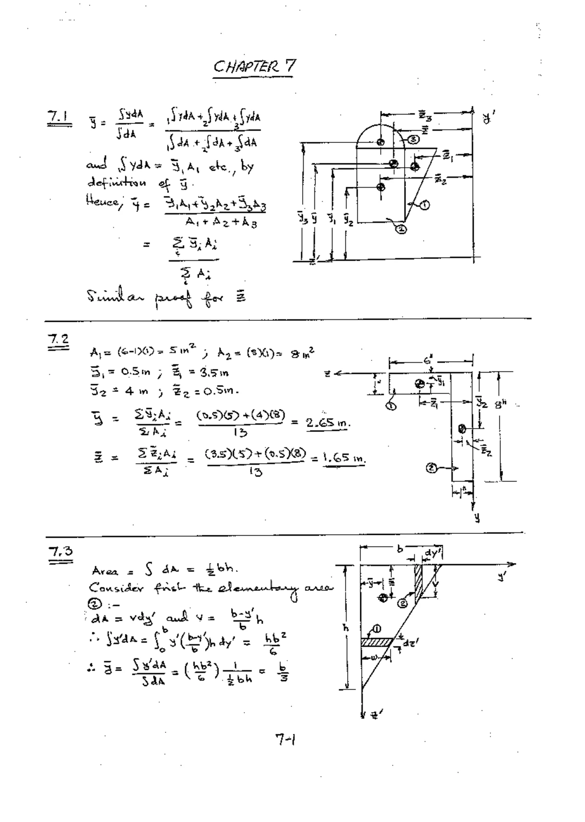 Solution ch 1 crandall solid mechanics - Mechanics of Solids - Studocu