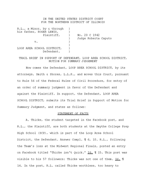 Predictive Memo - This is an example of a memo that associates write ...