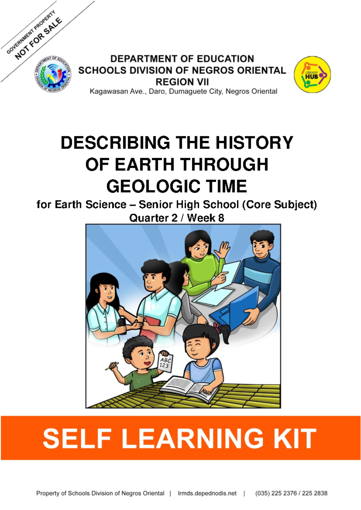 Earth-Science-Q2-Week-8 Refined- Edited - DESCRIBING THE HISTORY OF ...