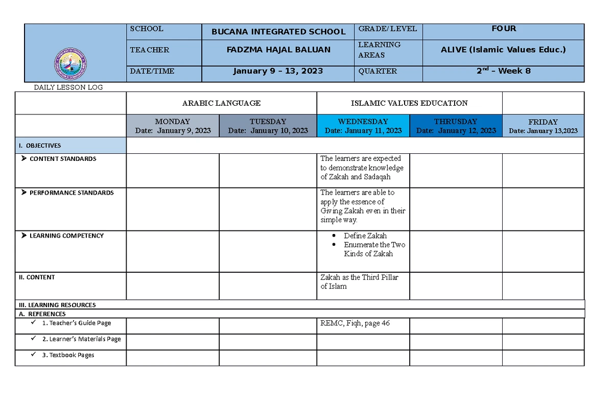 Music 10 G10 - Daily Lesson Plan for Week 1 on 20th Century Music - Studocu