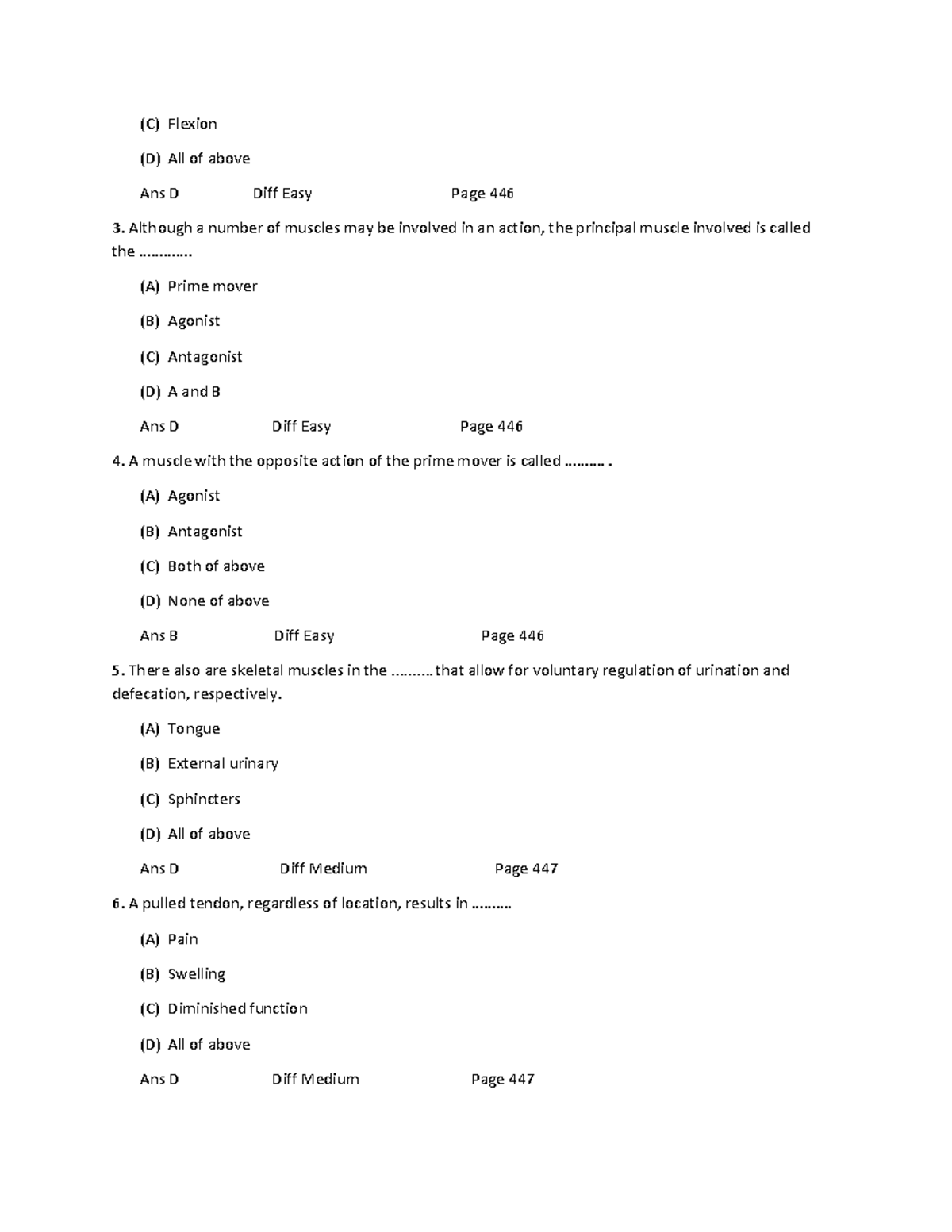 Test Bank for Anatomy and Physiology (OpenStax) - 2nd Ed. - Studocu