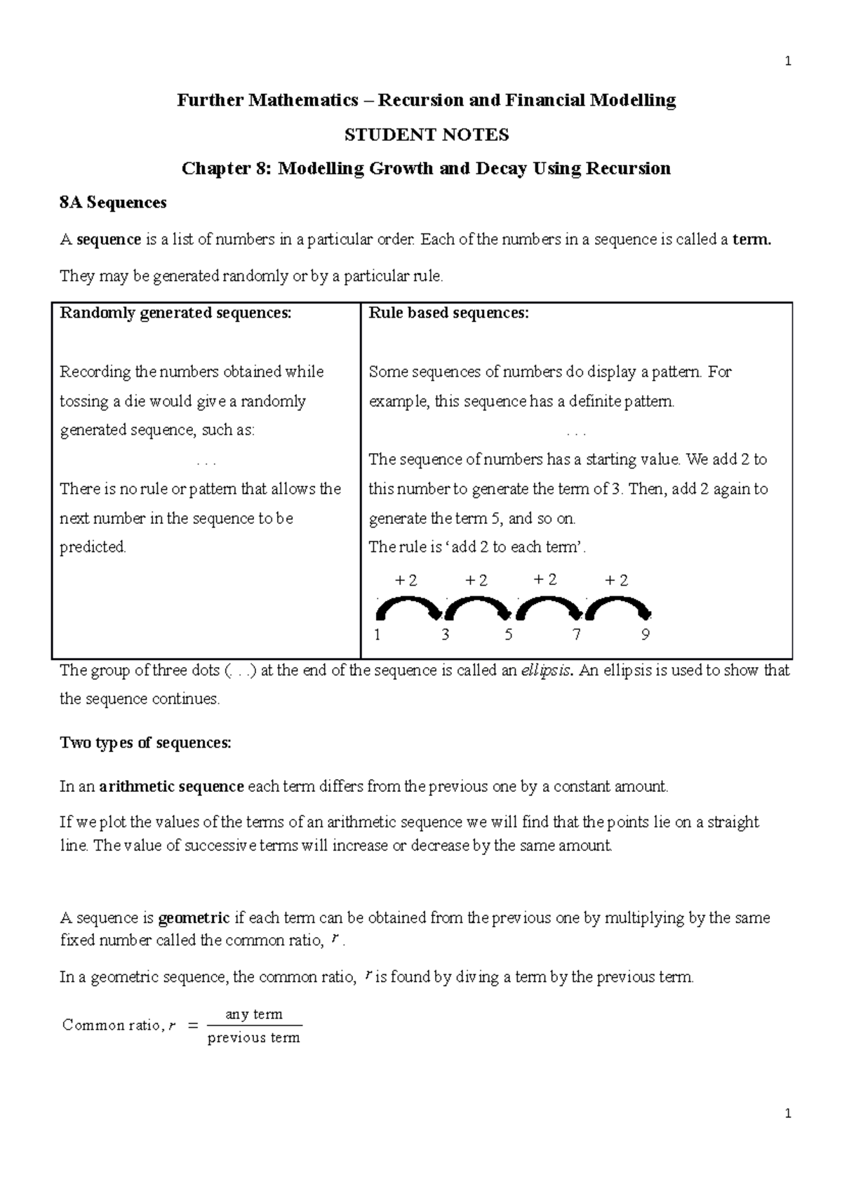 Chapter 8 Financial Mathematics - Growth & Decay Models Solutions - Studocu