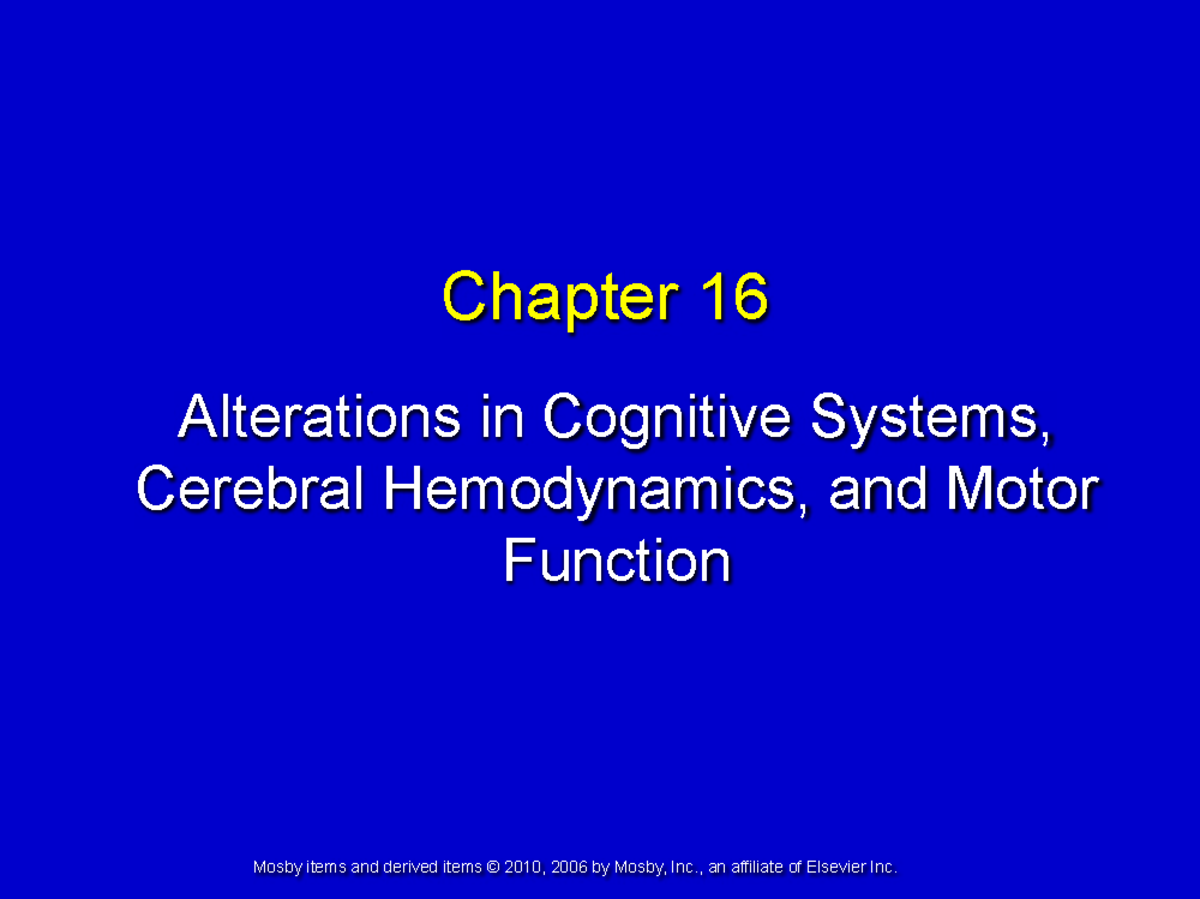Chapter 16: Seizures and Cognitive Alterations - Impacts and Insights ...