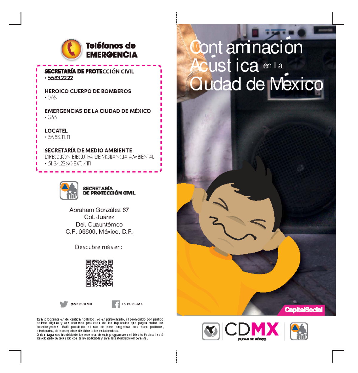 Contaminación Acústica en la Ciudad de México - Diptico-CA - Studocu