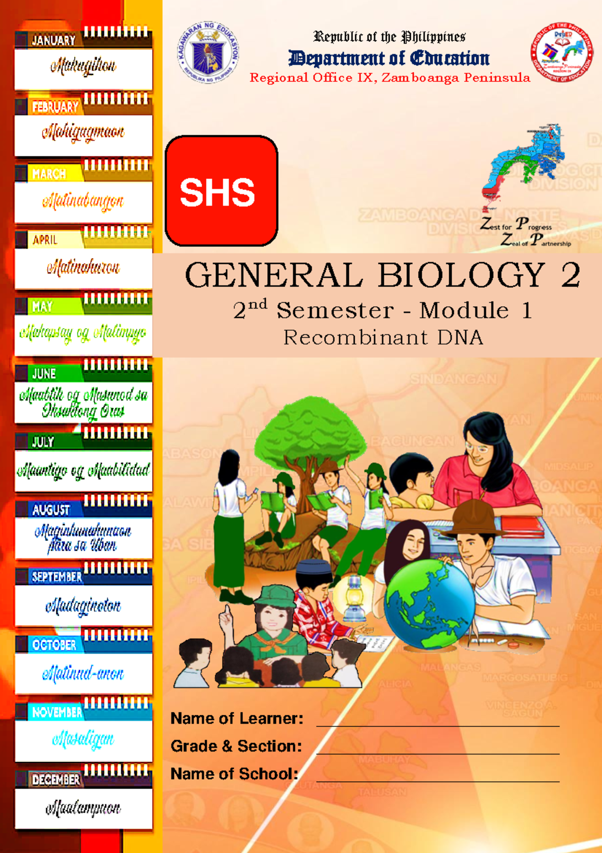 Gen Bio 2 (523612060) 2nd Sem Module 1: Recombinant DNA Techniques ...