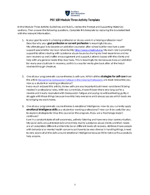 [Solved] Now that youve completed the activity revisit the question Are ...