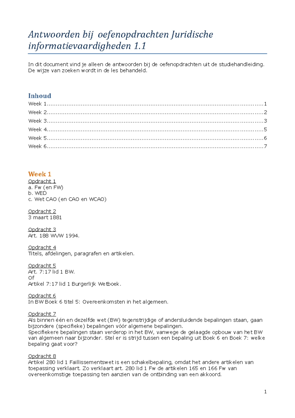 Voetnoten voor juridische informatievaardigheden - Uitzondering ...