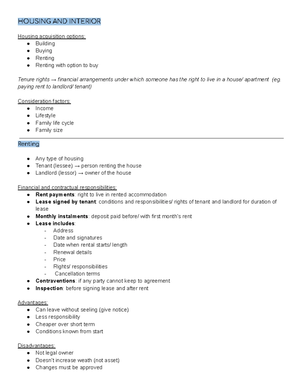 Grade 10 Consumer Studies Term 3 & 4 Revision Guide 2024 - Studocu