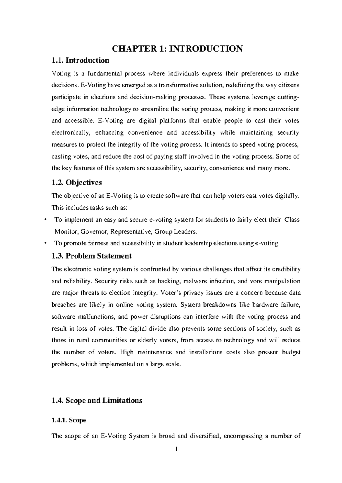 CSIT 101: Chapter 1 - Introduction to Electronic Voting Systems - Studocu