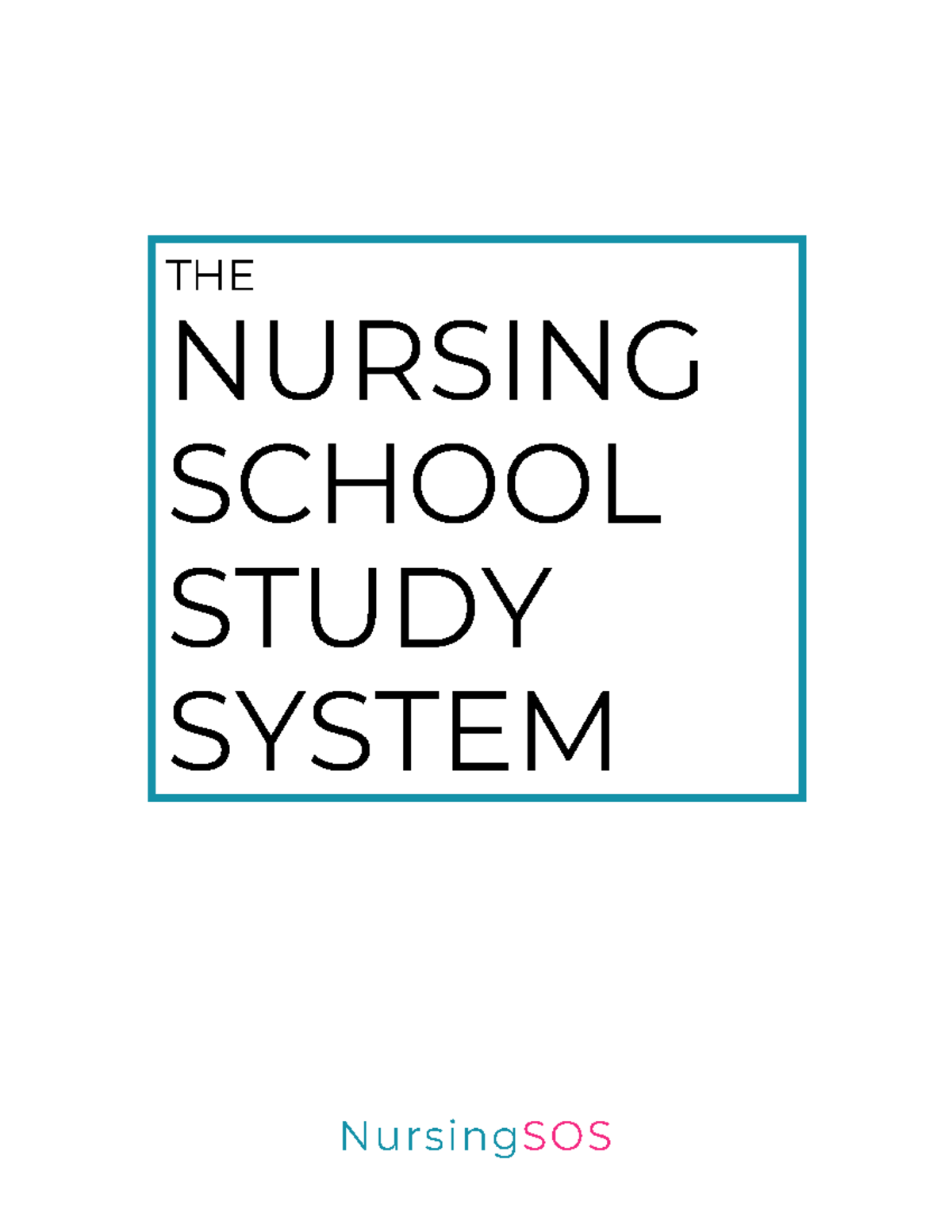 The Nursing School Study System - For more nursing school tips and ...