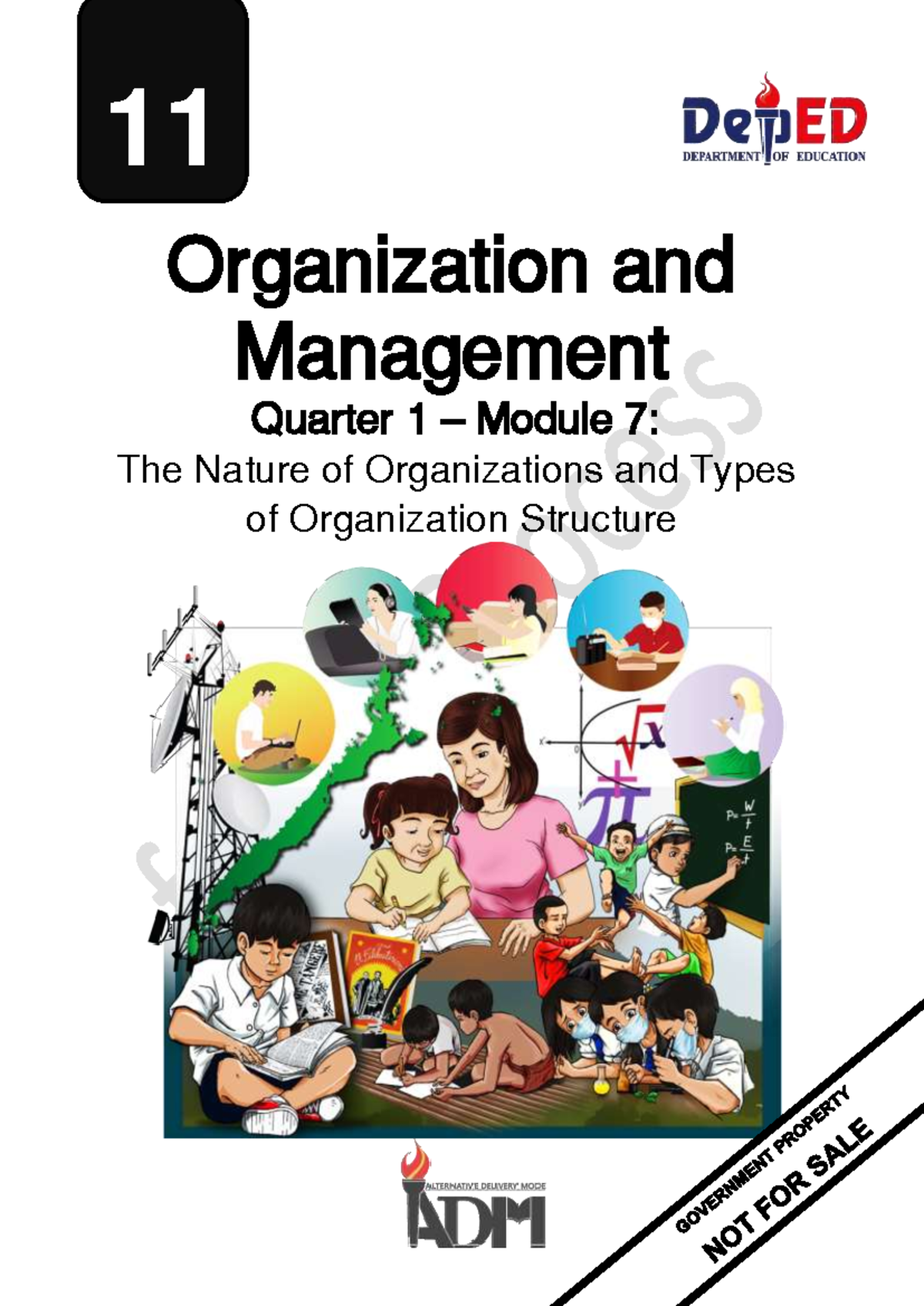 Organization and Management - G11 Q1 M7: Nature & Types of Structure ...