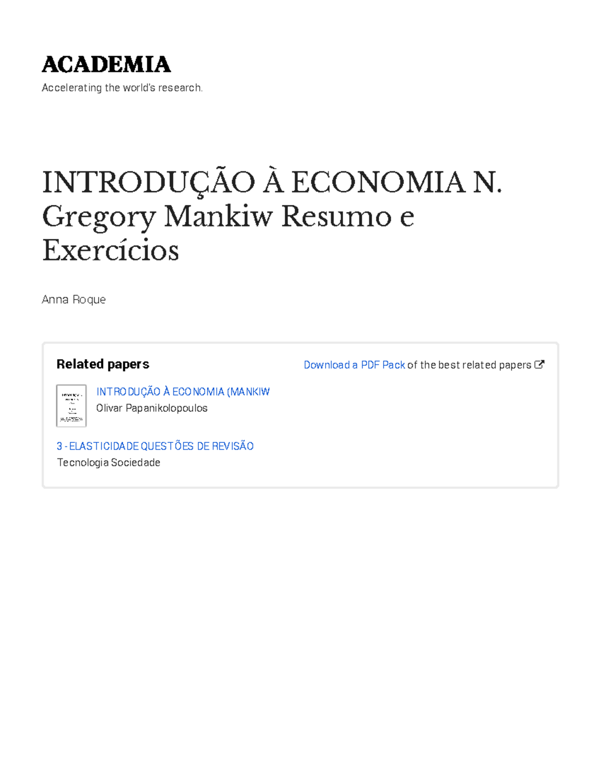 Introducao A Economia N. Gregory Mankiw 1-with-cover-page-v2 ...