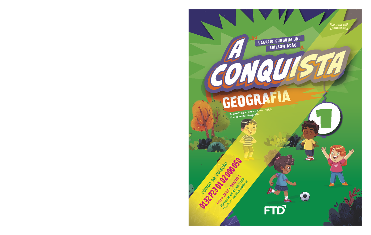 A Conquista Geografia: Manual do Professor PNLD 2023 - OBJ1 - Studocu